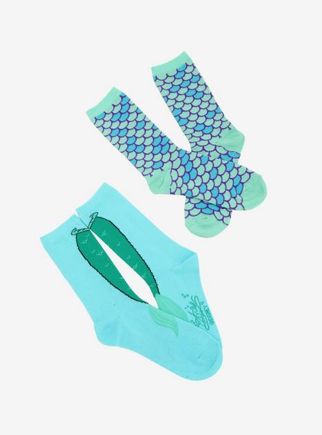 Disney The Little Mermaid Crew Socks 2 Pair | BoxLunch