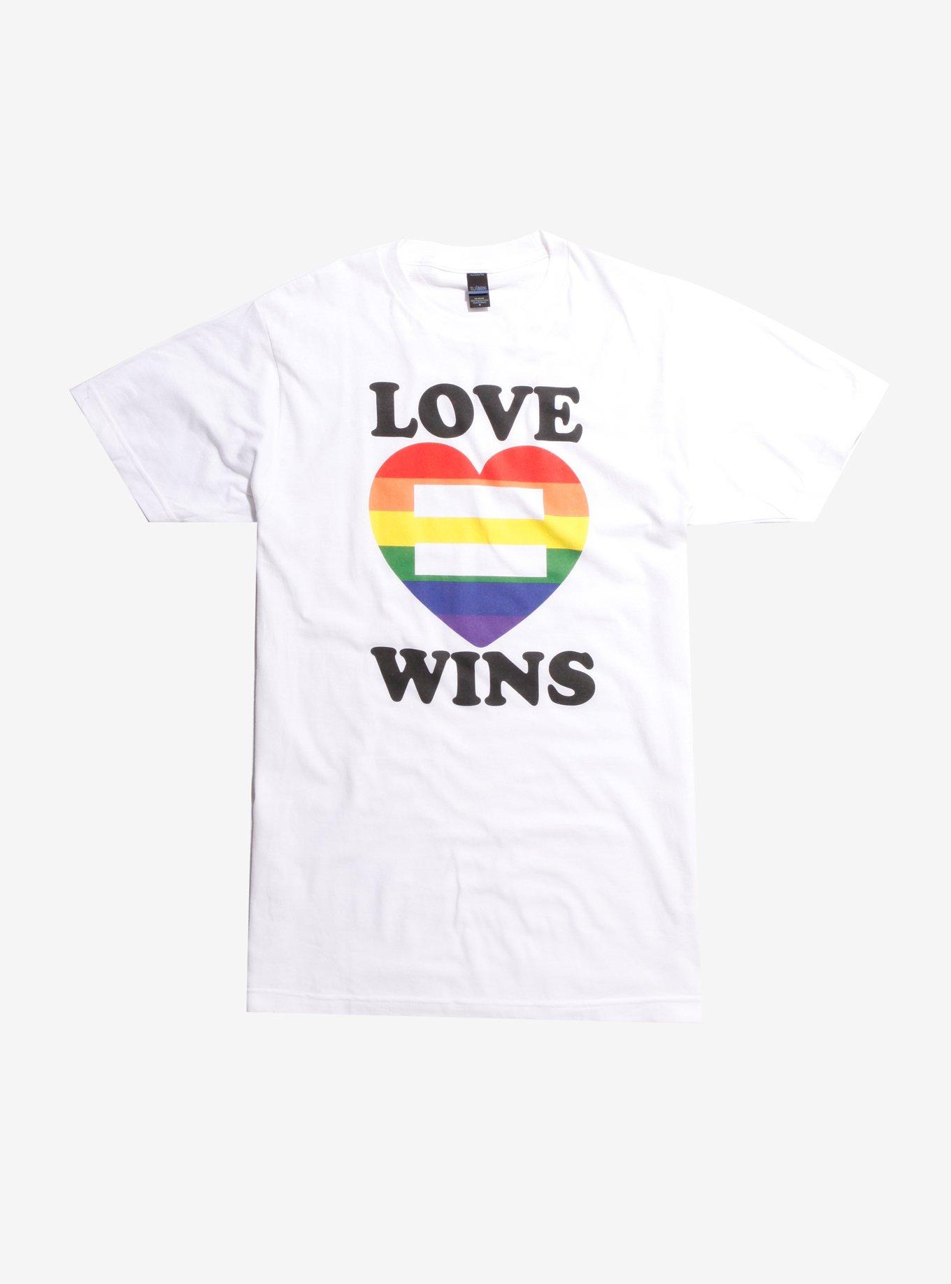 Love Wins Equality Pride T-Shirt | Hot Topic