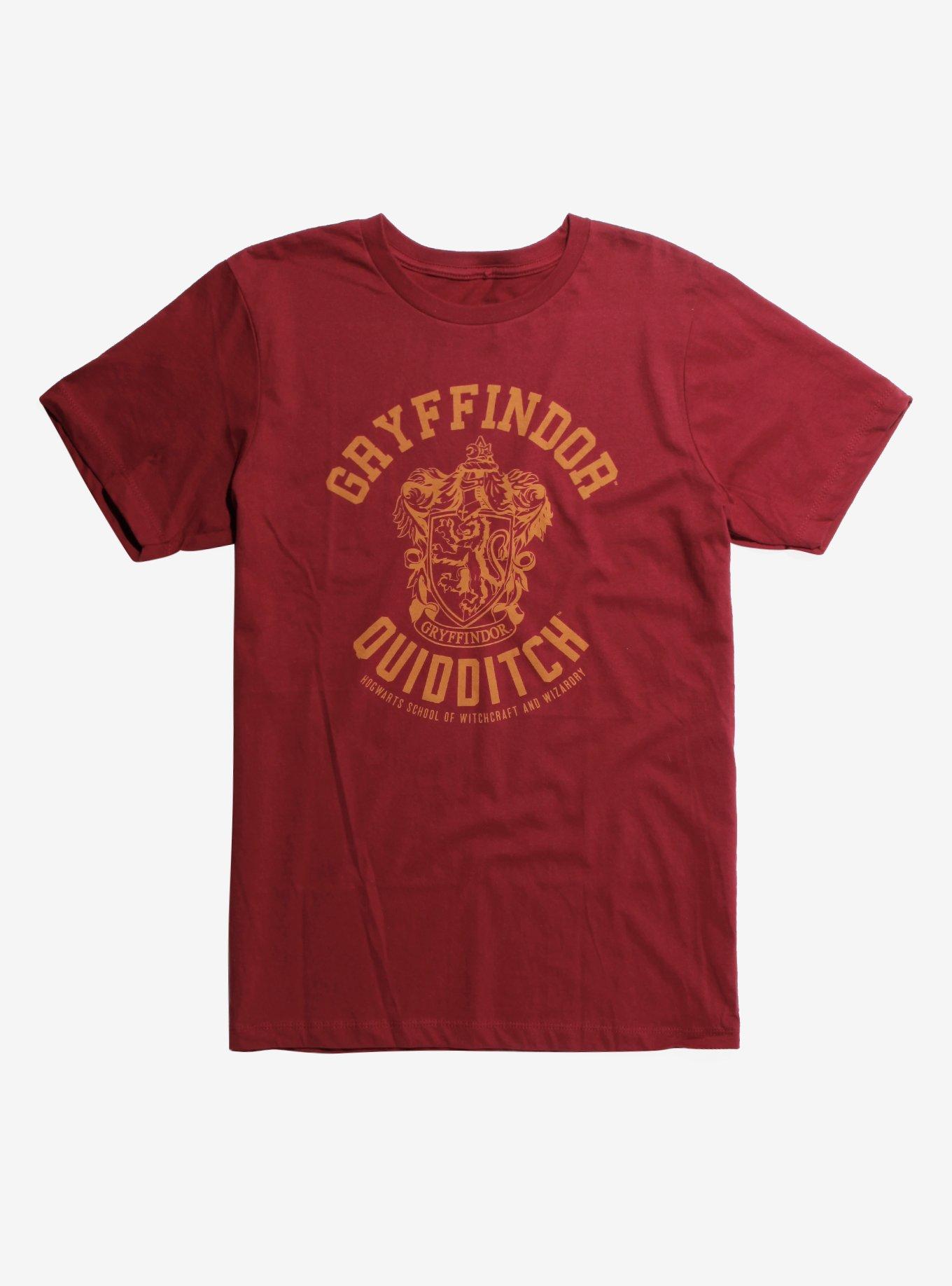 Harry Potter Gryffindor Quidditch T-Shirt | Hot Topic