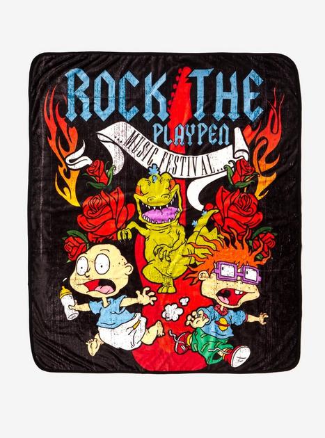 Rugrats Rock The Playpen Throw Blanket | Hot Topic