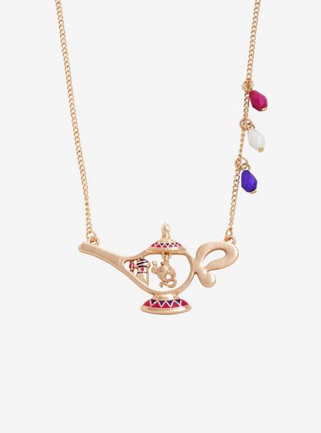 Disney Aladdin Lamp Storytelling Necklace | Hot Topic