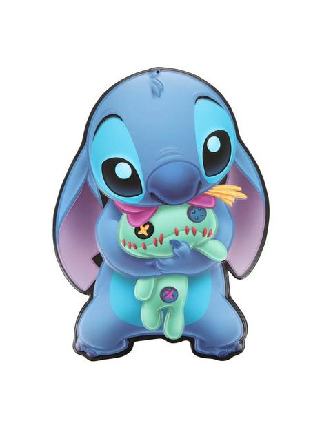 Disney Stitch & Scrump Tin Sign | Hot Topic