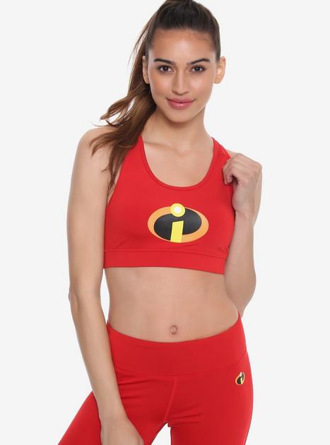 Her Universe Disney Pixar The Incredibles Low-Impact Sports Bra | Hot Topic