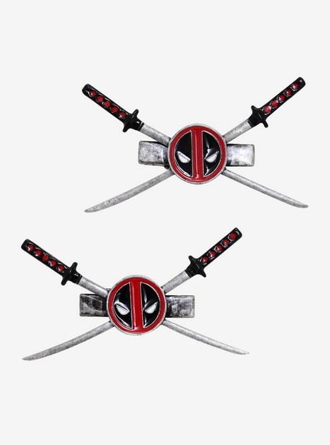 Marvel Deadpool Hair Clip Set - BoxLunch Exclusive | BoxLunch