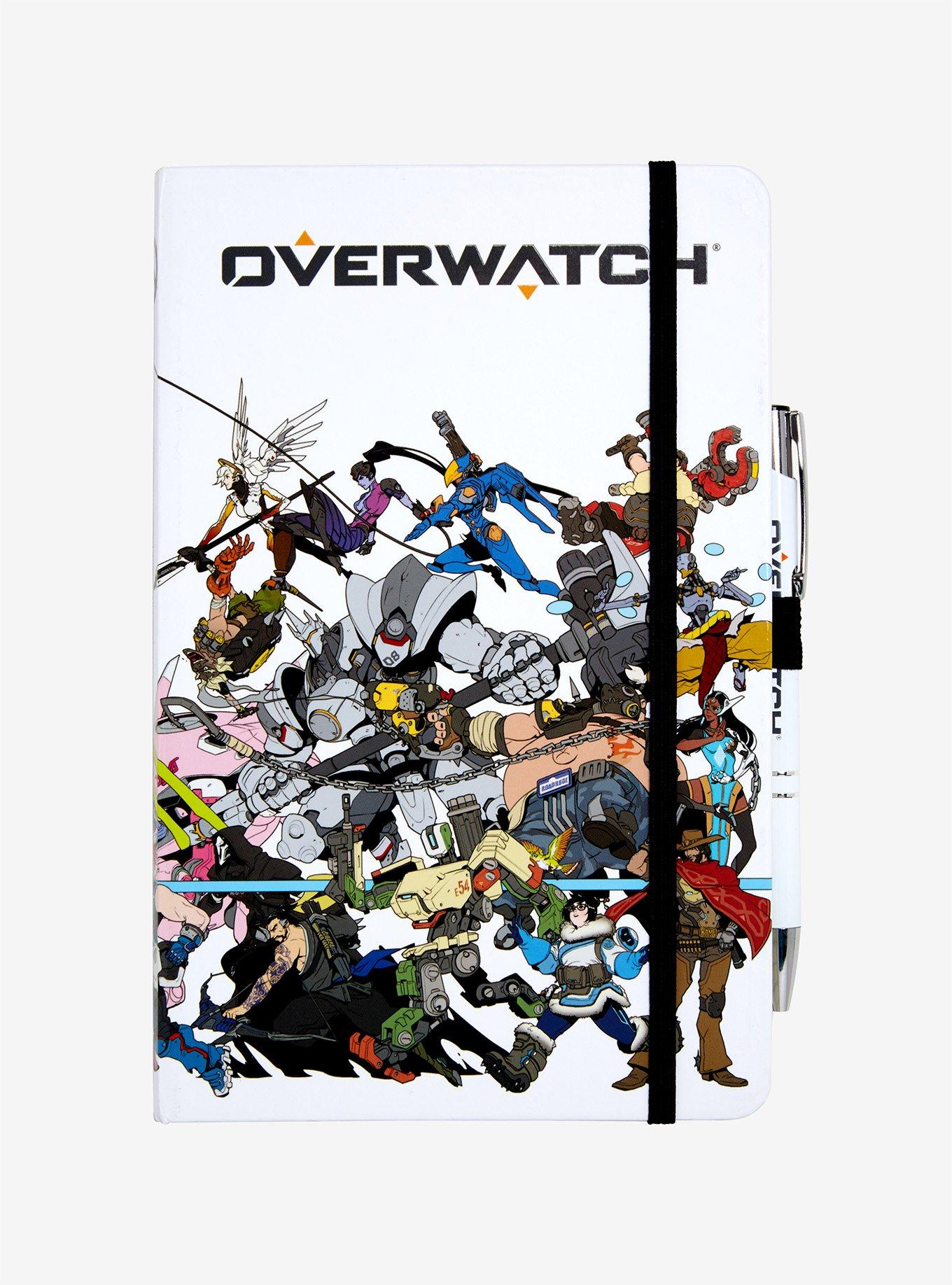 Overwatch Group Journal & Pen Set | Hot Topic