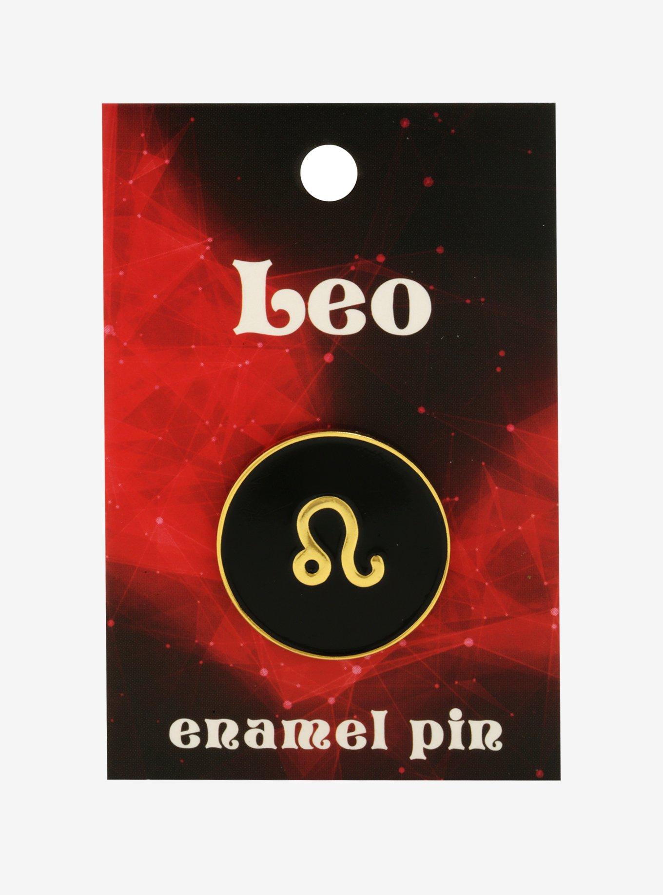 Leo Zodiac Symbol Enamel Pin | Hot Topic