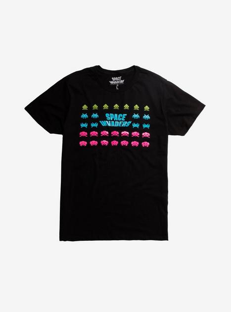 Space Invaders Aliens Logo T-Shirt | Hot Topic