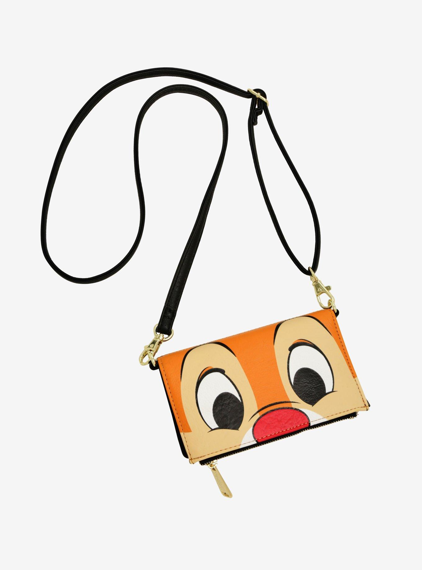 Loungefly Disney Chip And Dale Crossbody Wallet Bag - BoxLunch ...
