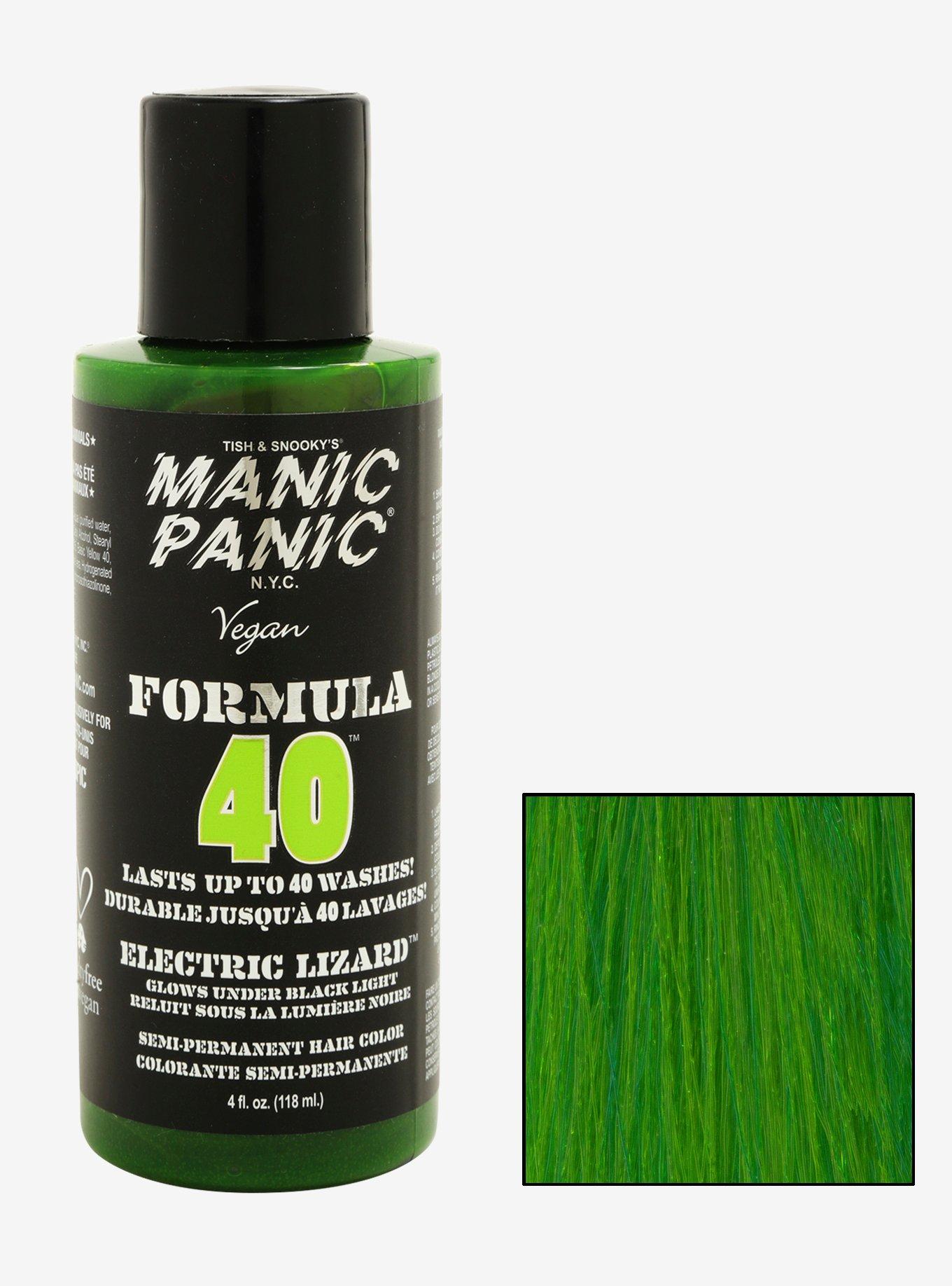 Manic Panic Formula 40 Electric Lizard Semi-Permanent Hair Dye | Hot Topic