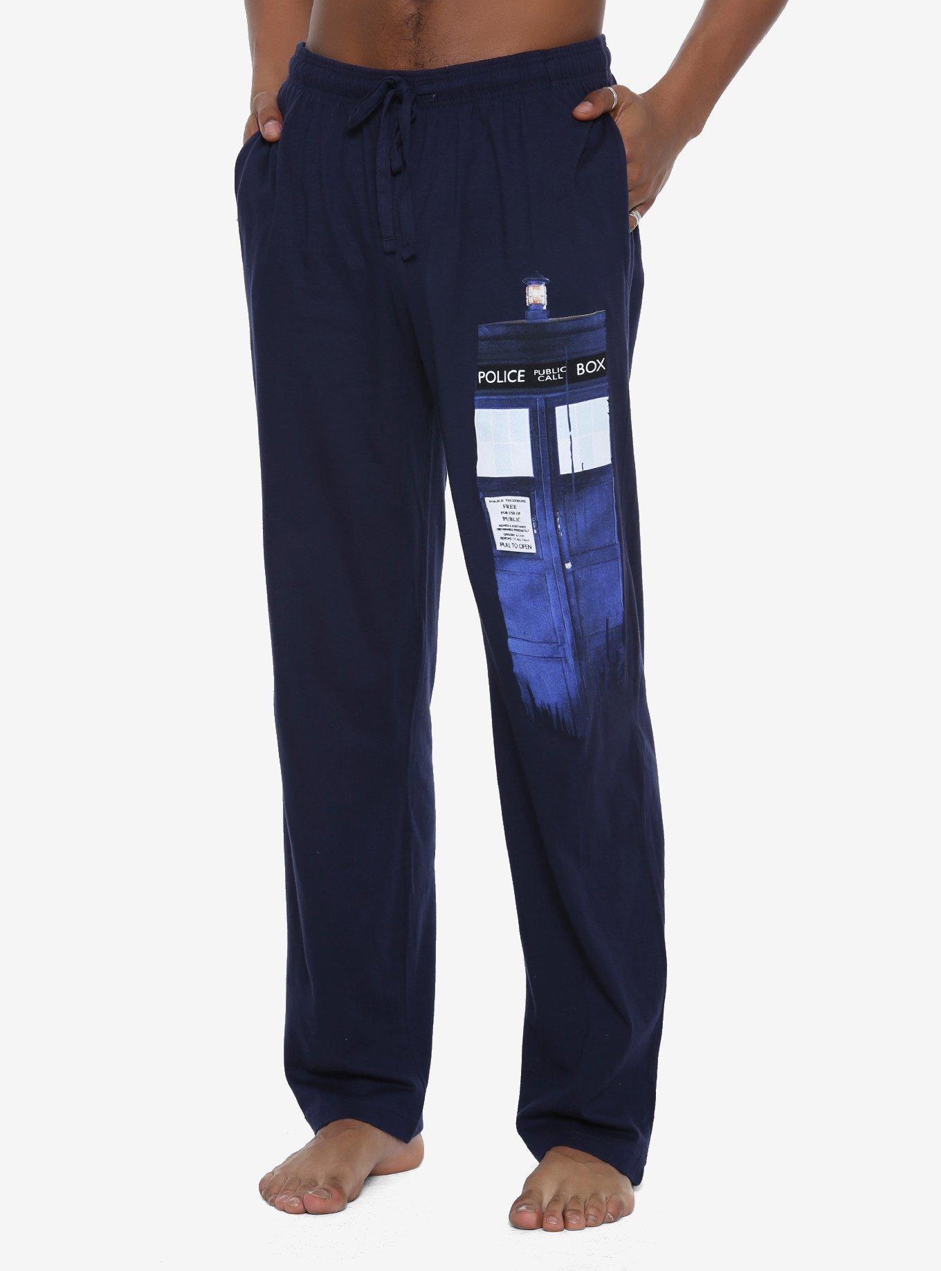 Doctor Who Materializing TARDIS Guys Pajama Pants | Hot Topic