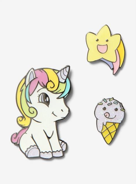 Lumi Starburst Unicorn Enamel Pin Set | BoxLunch