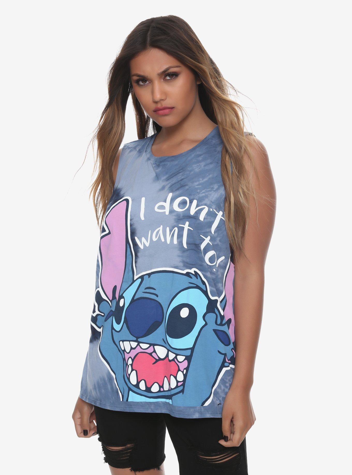 Disney Lilo & Stitch Tie Dye Girls Muscle Top | Hot Topic