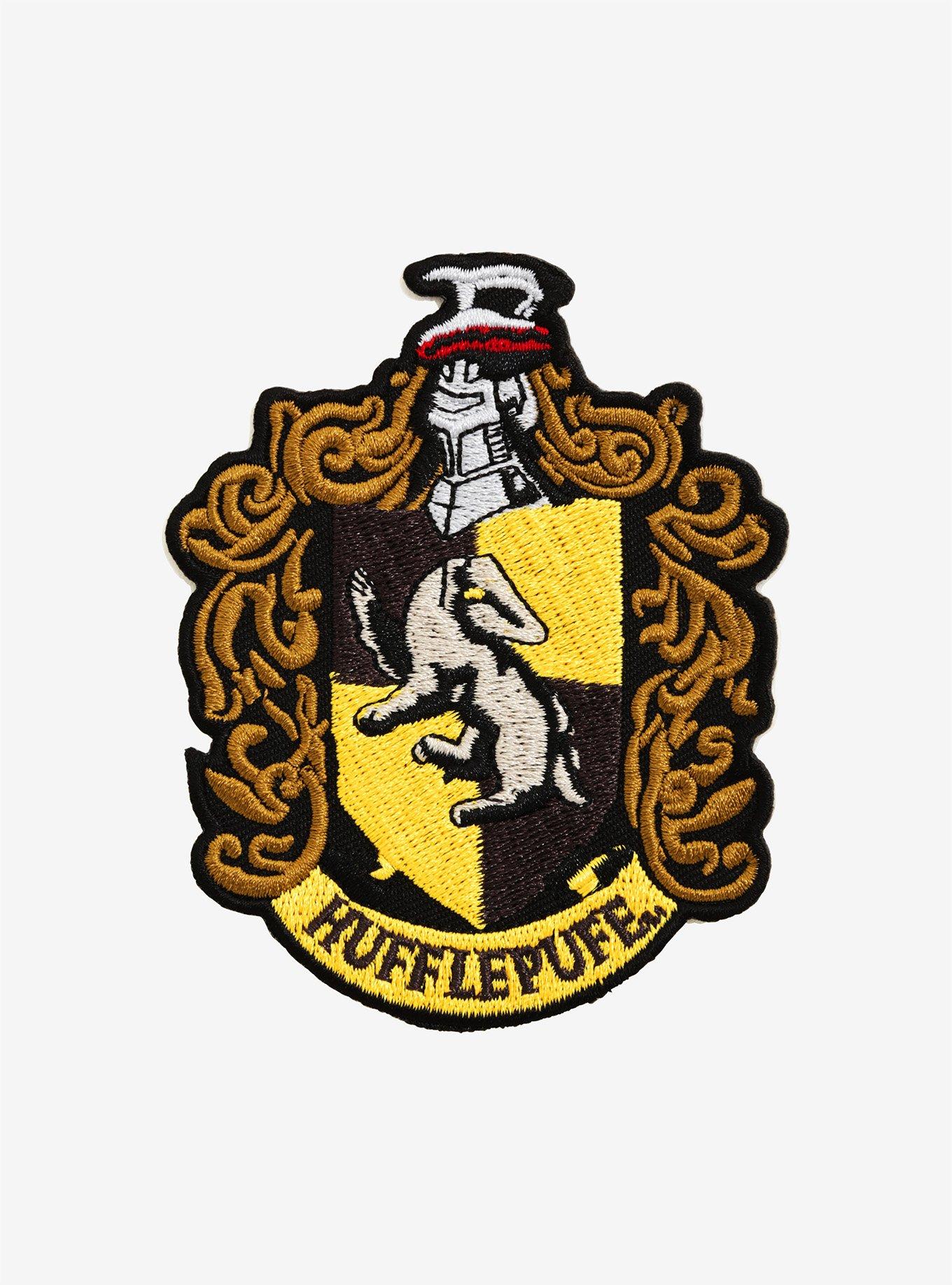 Harry Potter Hufflepuff Crest Iron-On Patch | BoxLunch