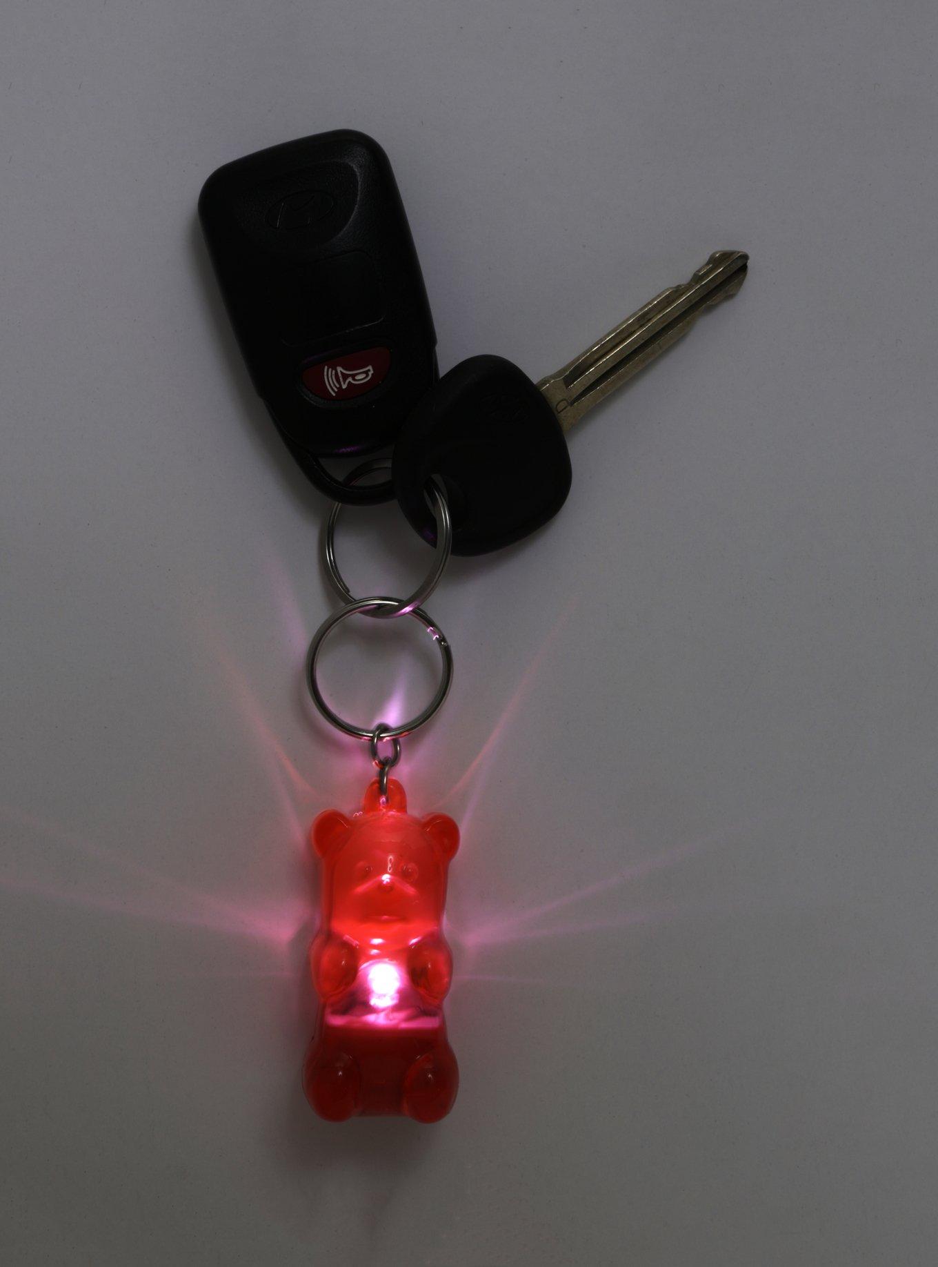 Red Gummy Bear LED Key Chain | BoxLunch
