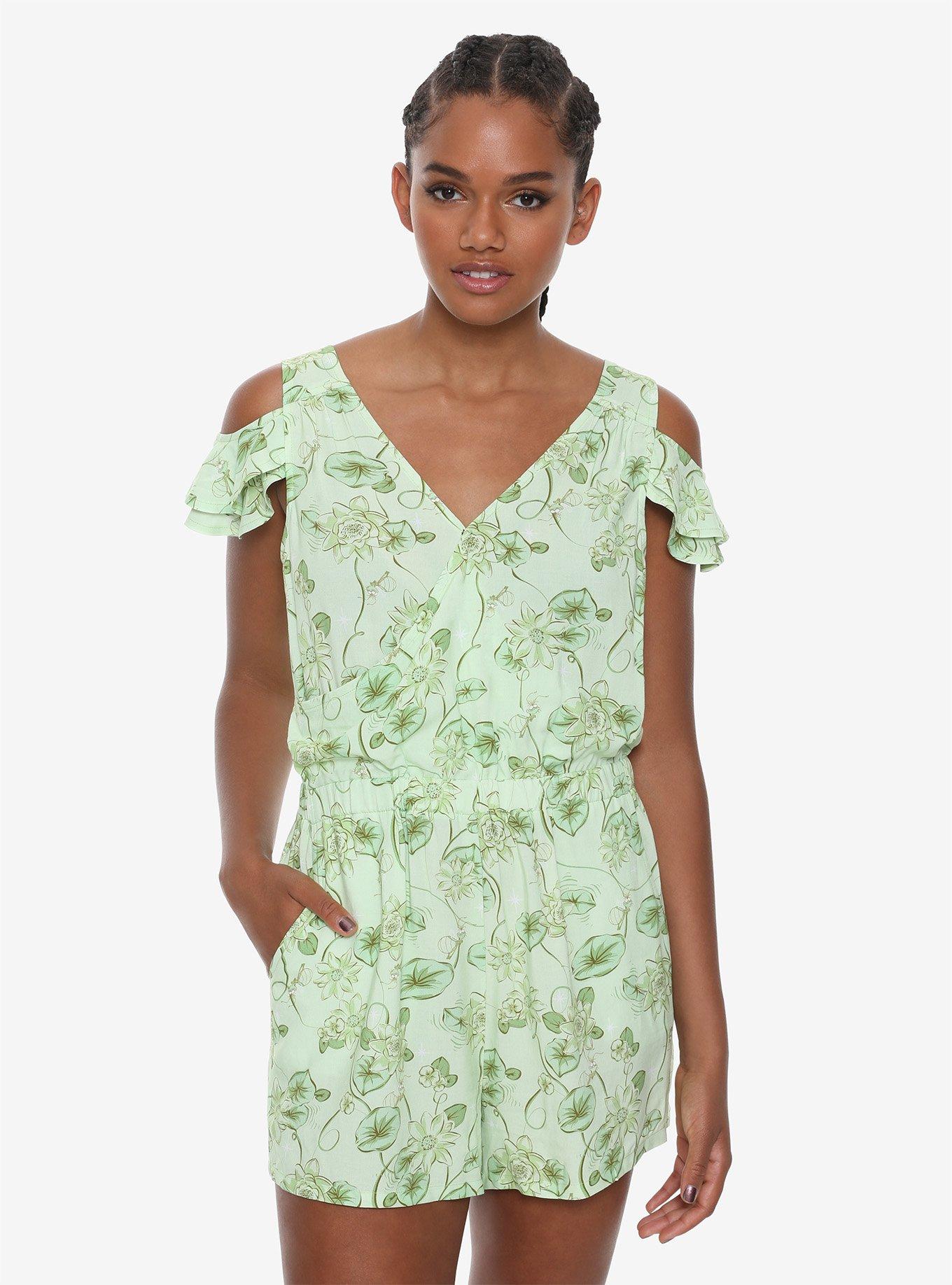 Destination Disney The Princess And The Frog Cold Shoulder Romper