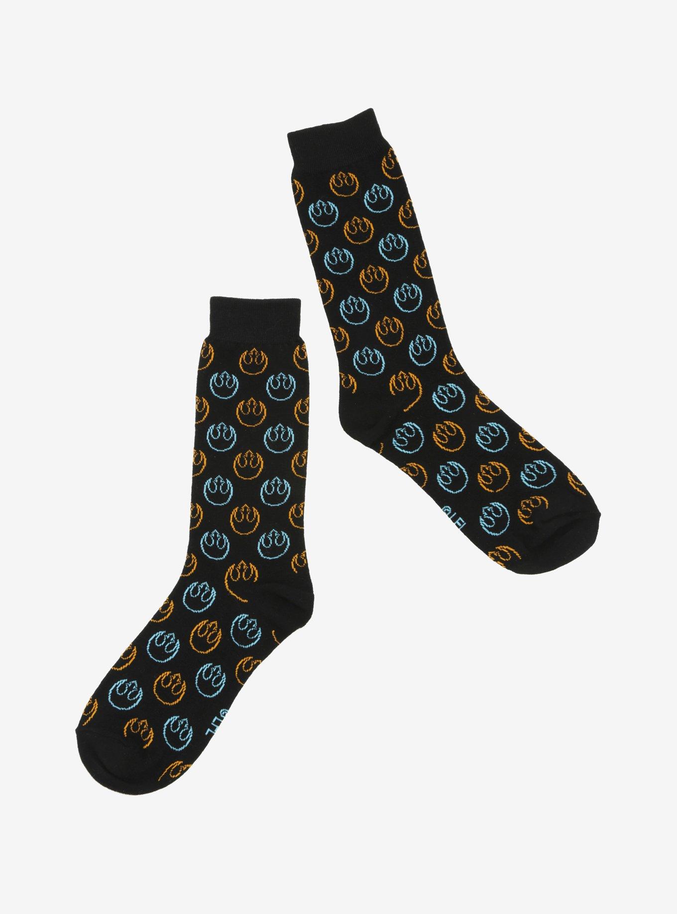 Star Wars Rebel Allover Print Dress Socks - BoxLunch Exclusive | BoxLunch