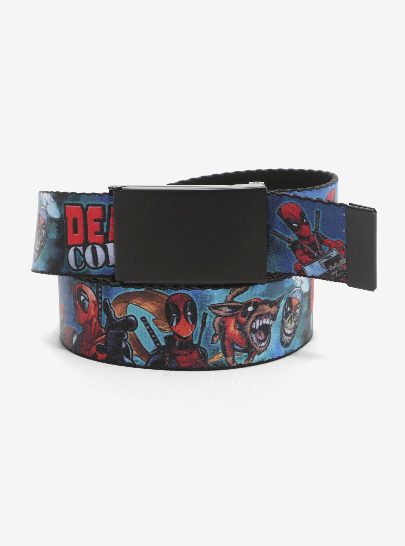 Marvel Deadpool Corps Web Belt | Hot Topic