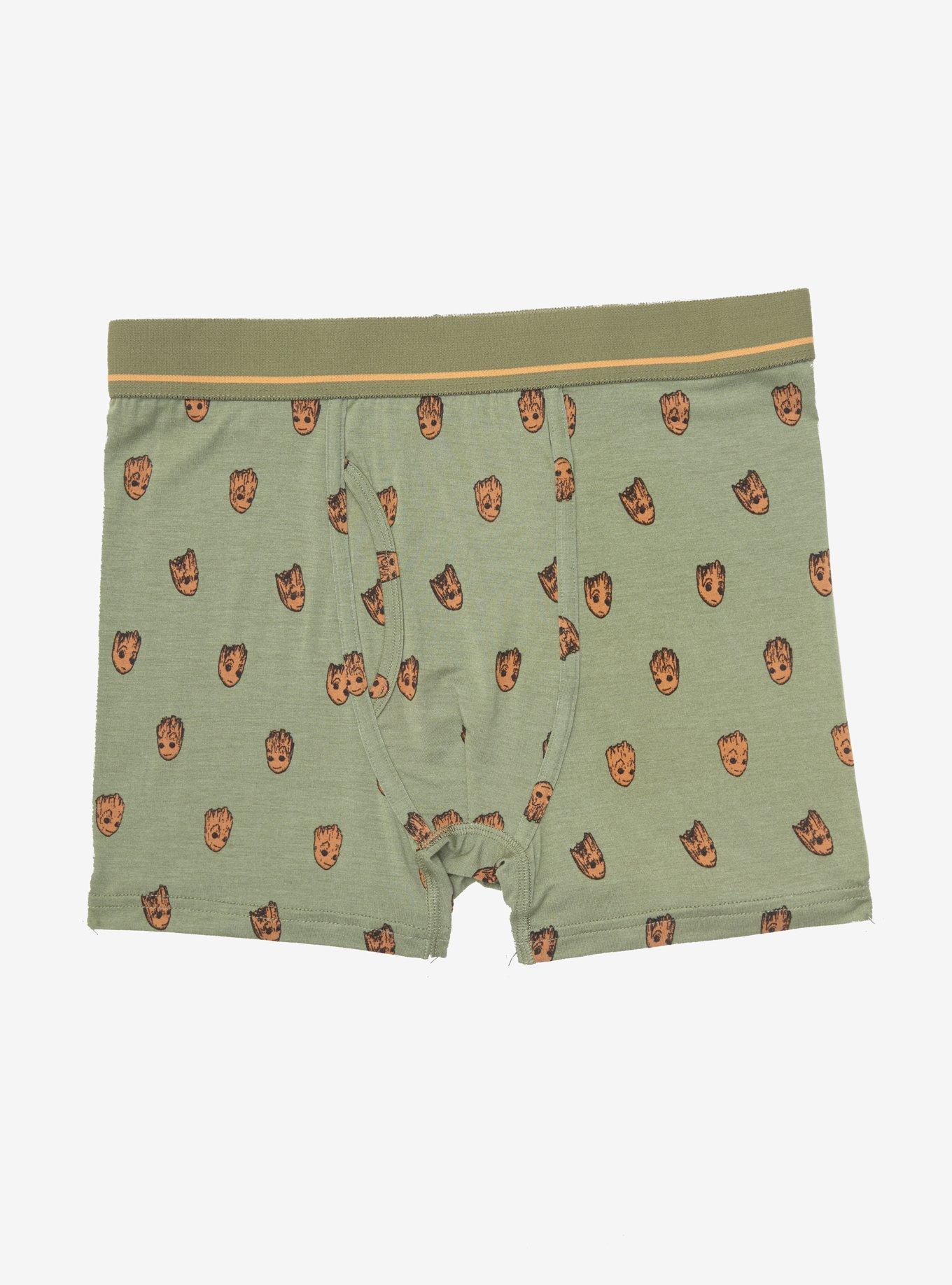 Marvel Guardians Of The Galaxy Vol. 2 Groot Boxer Briefs - BoxLunch ...