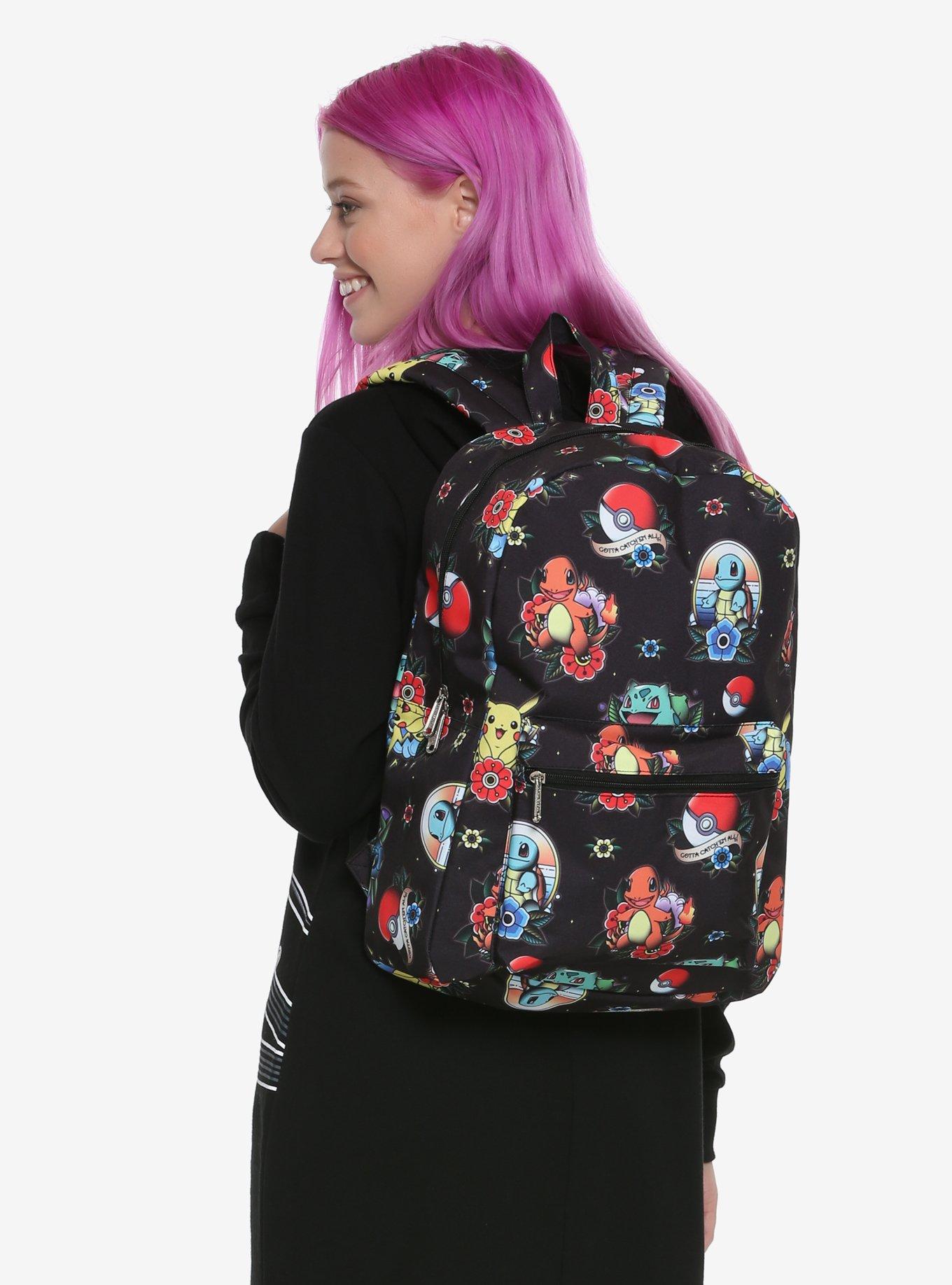 Loungefly Pokemon Tattoo Print Backpack | Hot Topic