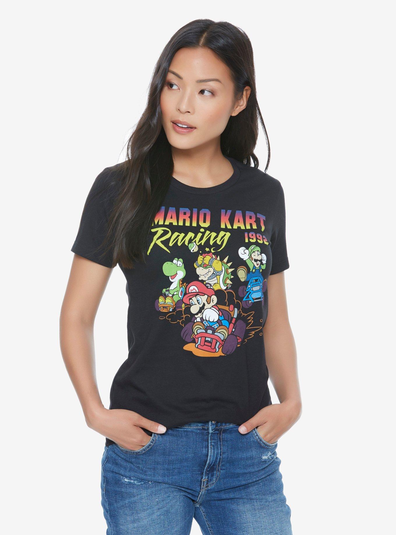 Nintendo Mario Kart Racing Womens Tee - BoxLunch Exclusive | BoxLunch
