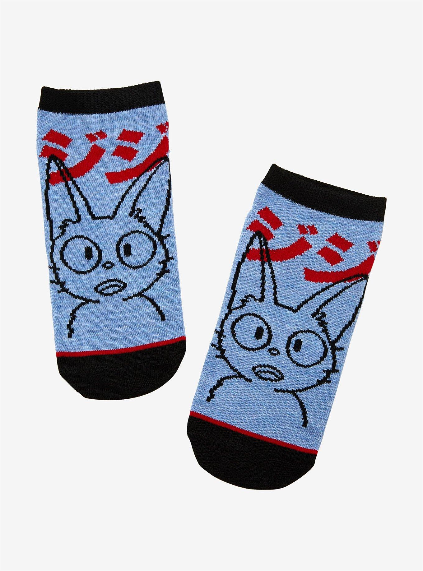 Studio Ghibli Kiki's Delivery Service Jiji No-Show Socks | Hot Topic