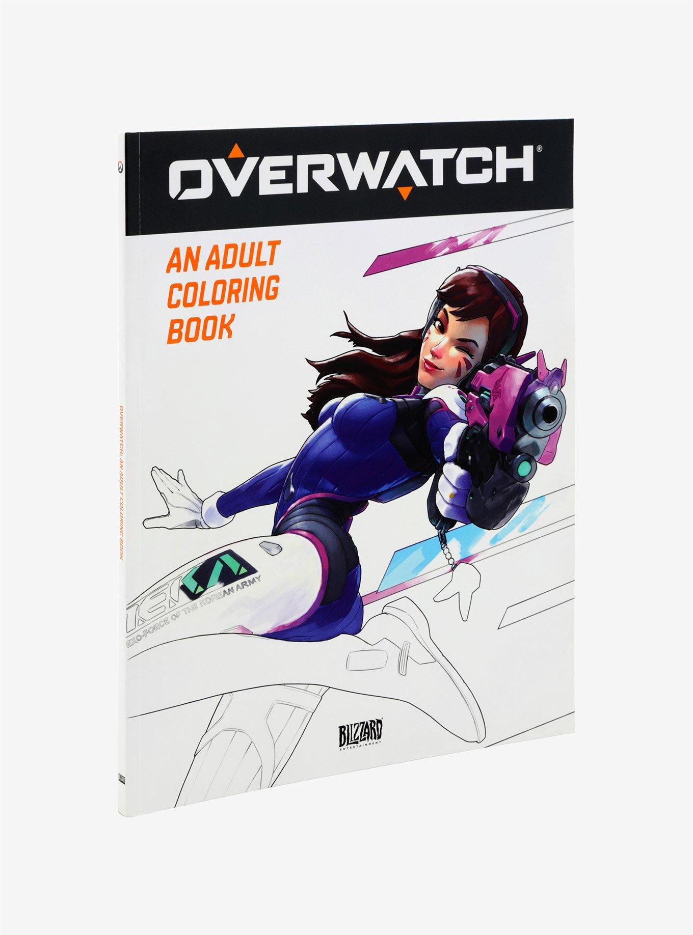 Overwatch An Adult Coloring Book | BoxLunch