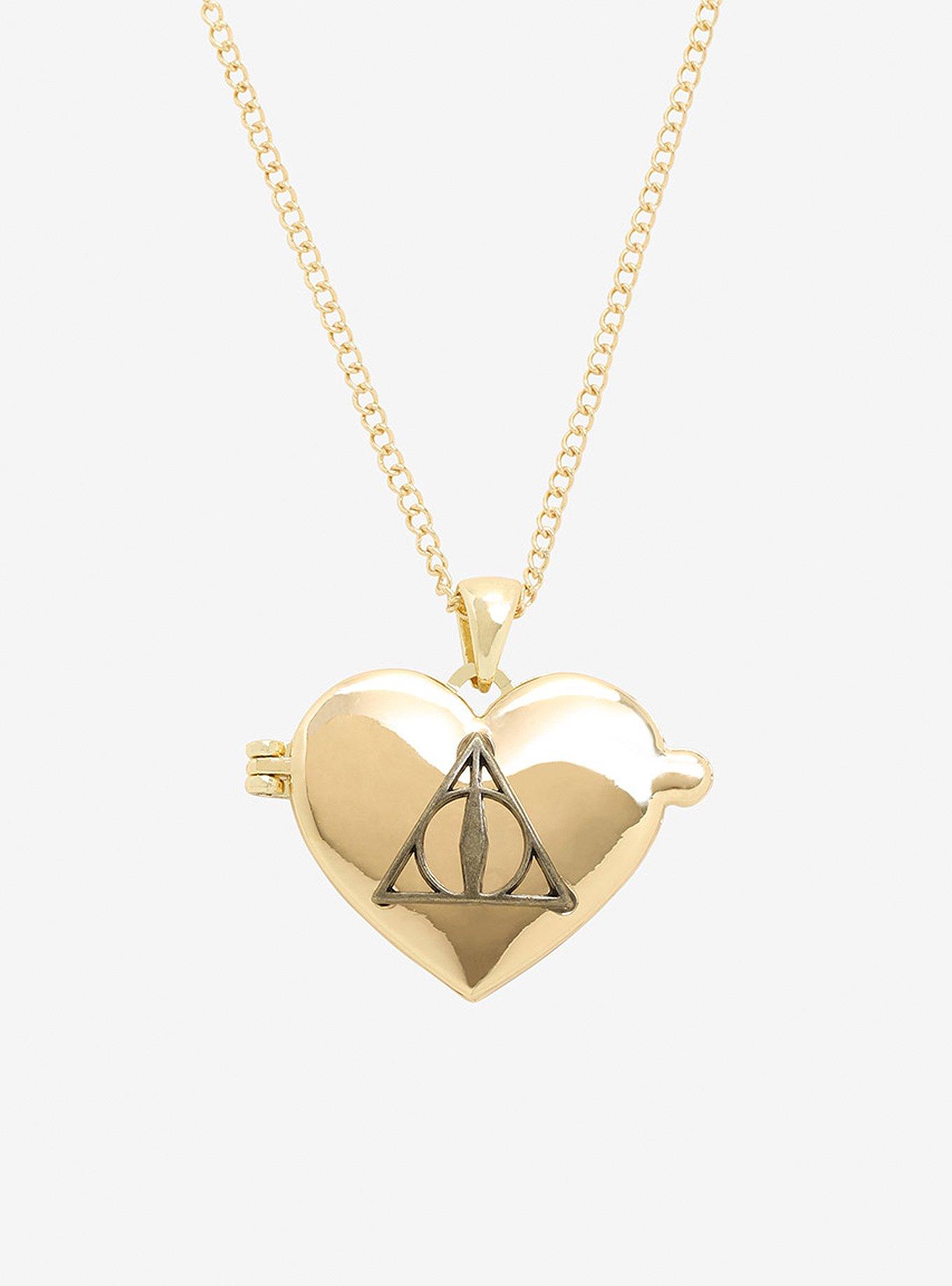 Harry Potter Deathly Hallows Locket Necklace | Hot Topic