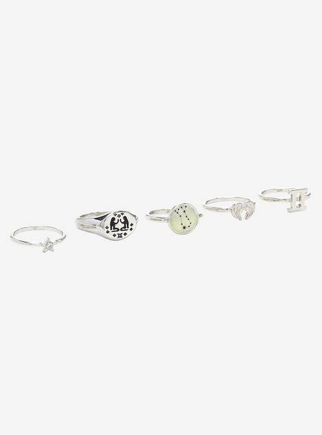 Zodiac Gemini Ring Set | Hot Topic