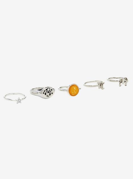 Zodiac Scorpio Ring Set | Hot Topic