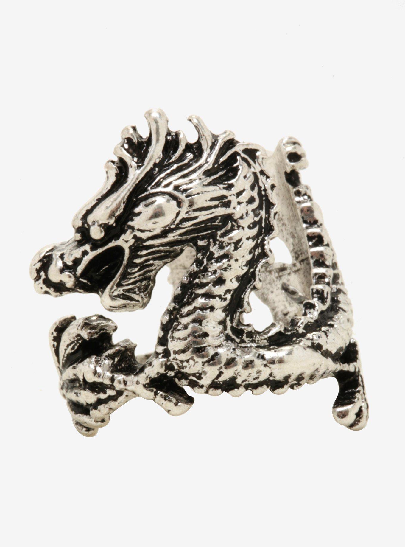Blackheart Dragon Ring | Hot Topic