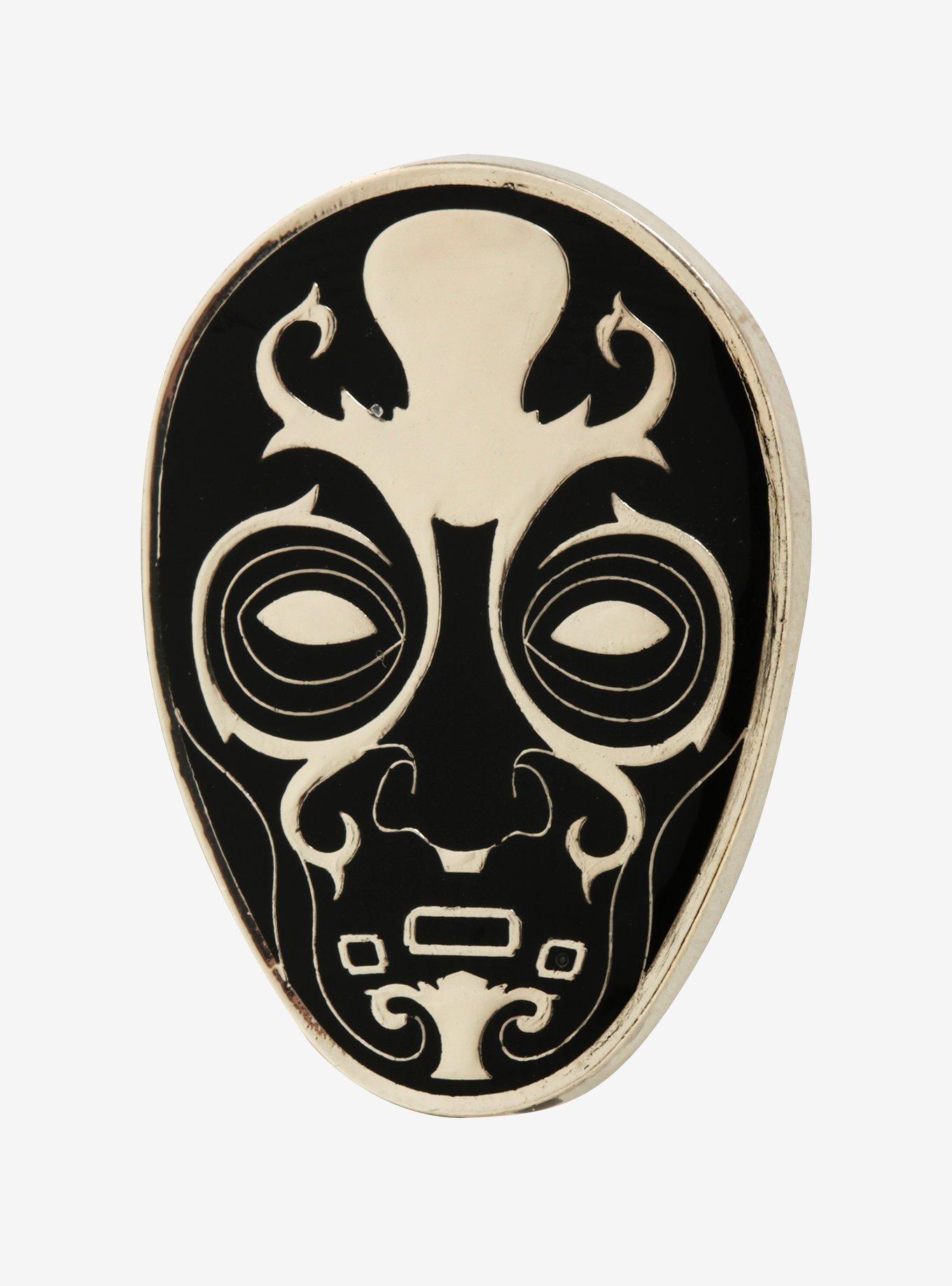 Harry Potter Death Eaters Mask Enamel Pin - BoxLunch Exclusive | BoxLunch