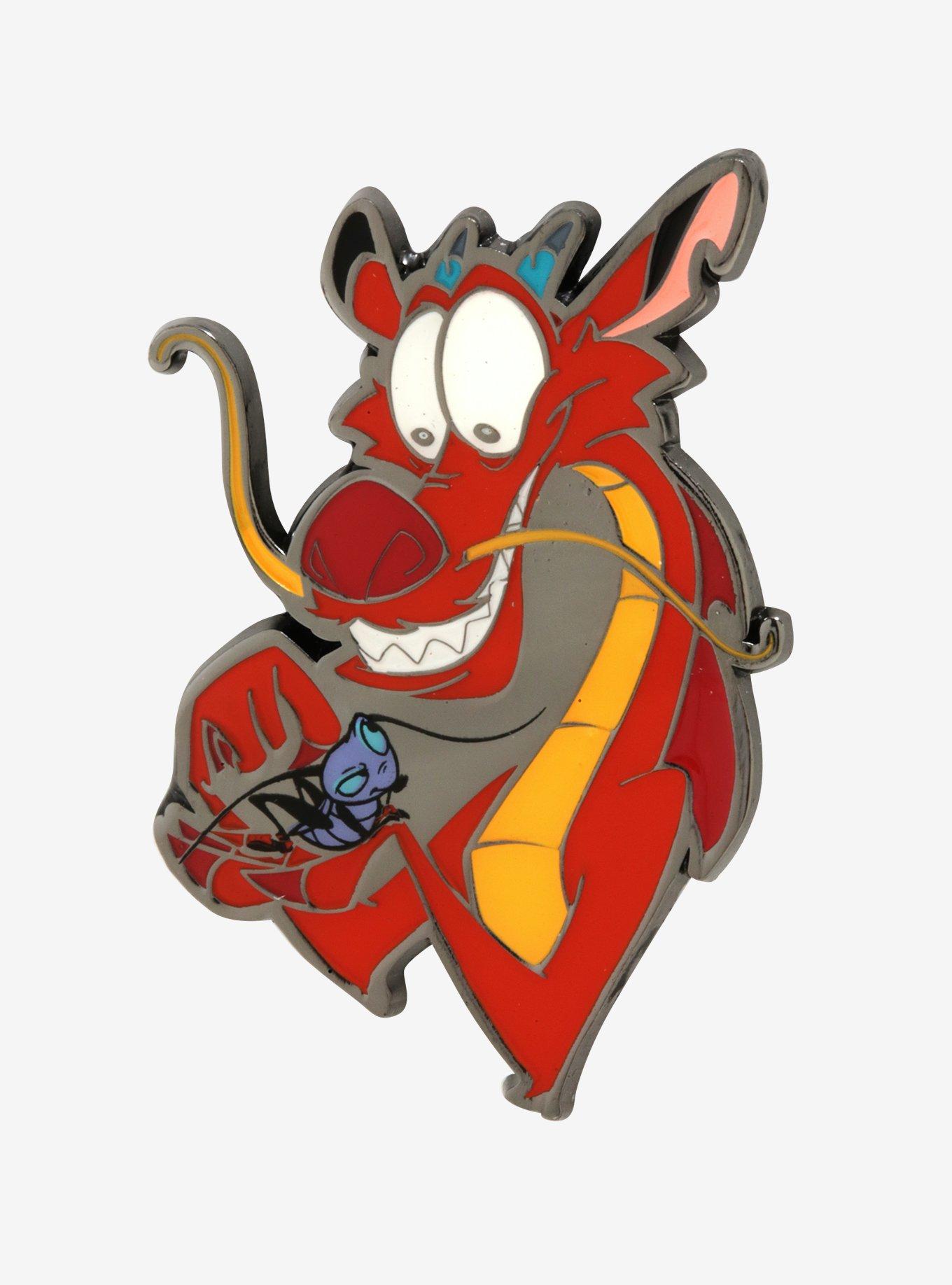 Disney Mulan Mushu & Crickee Enamel Pin - BoxLunch Exclusive | BoxLunch