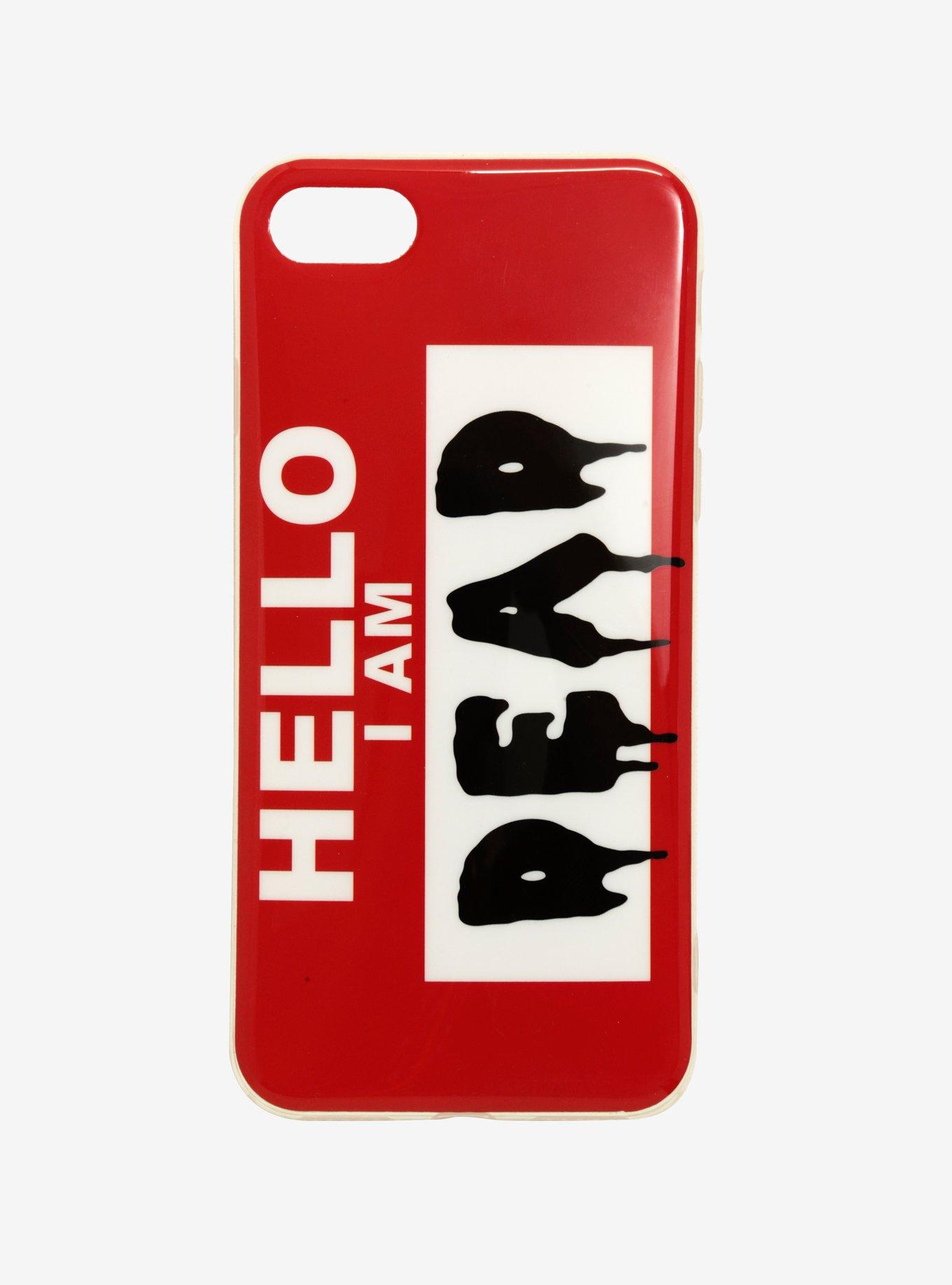 Hello I Am Dead Plastic Smartphone Case | Hot Topic