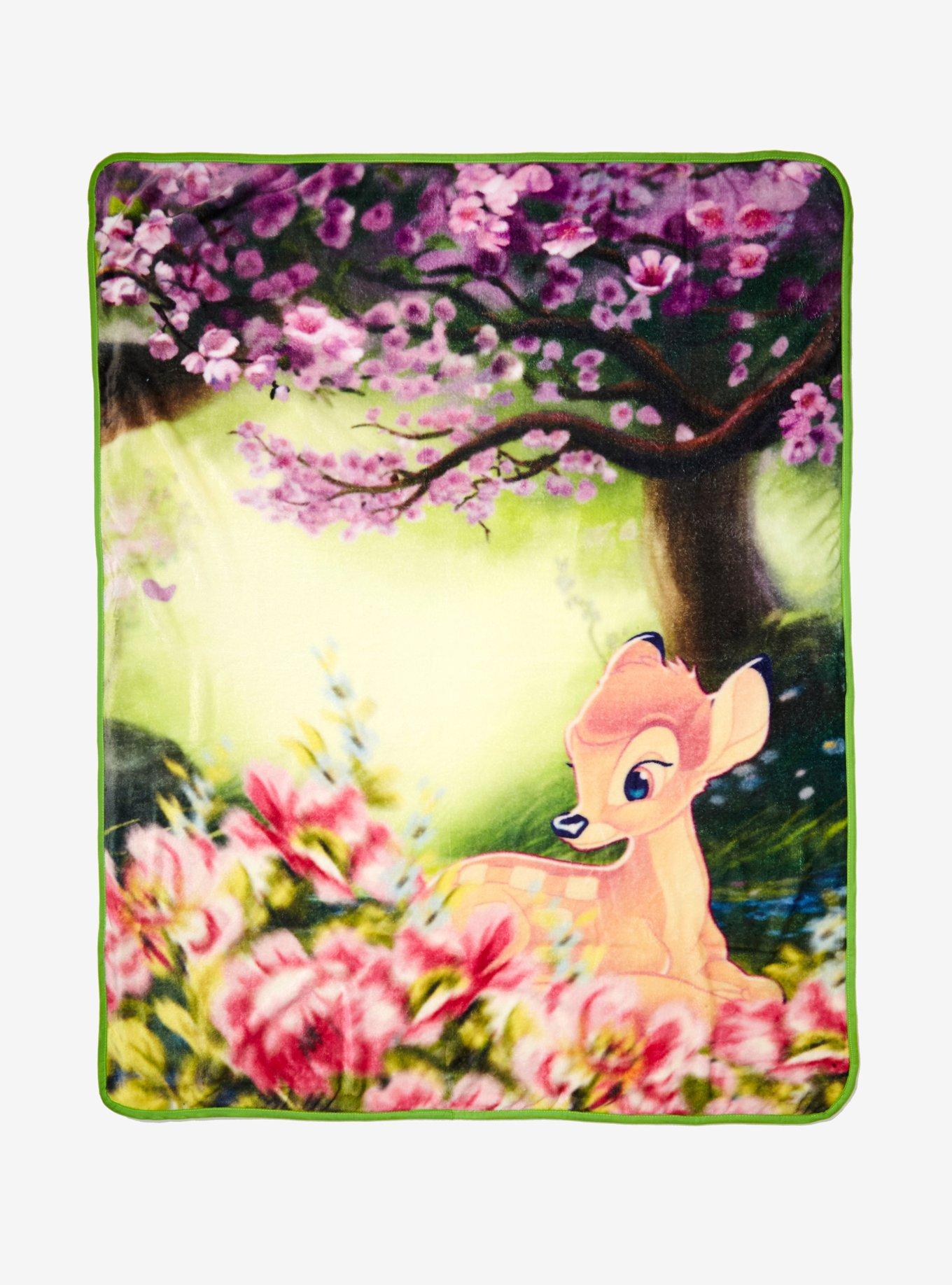 Disney Bambi Garden Throw Blanket | Hot Topic