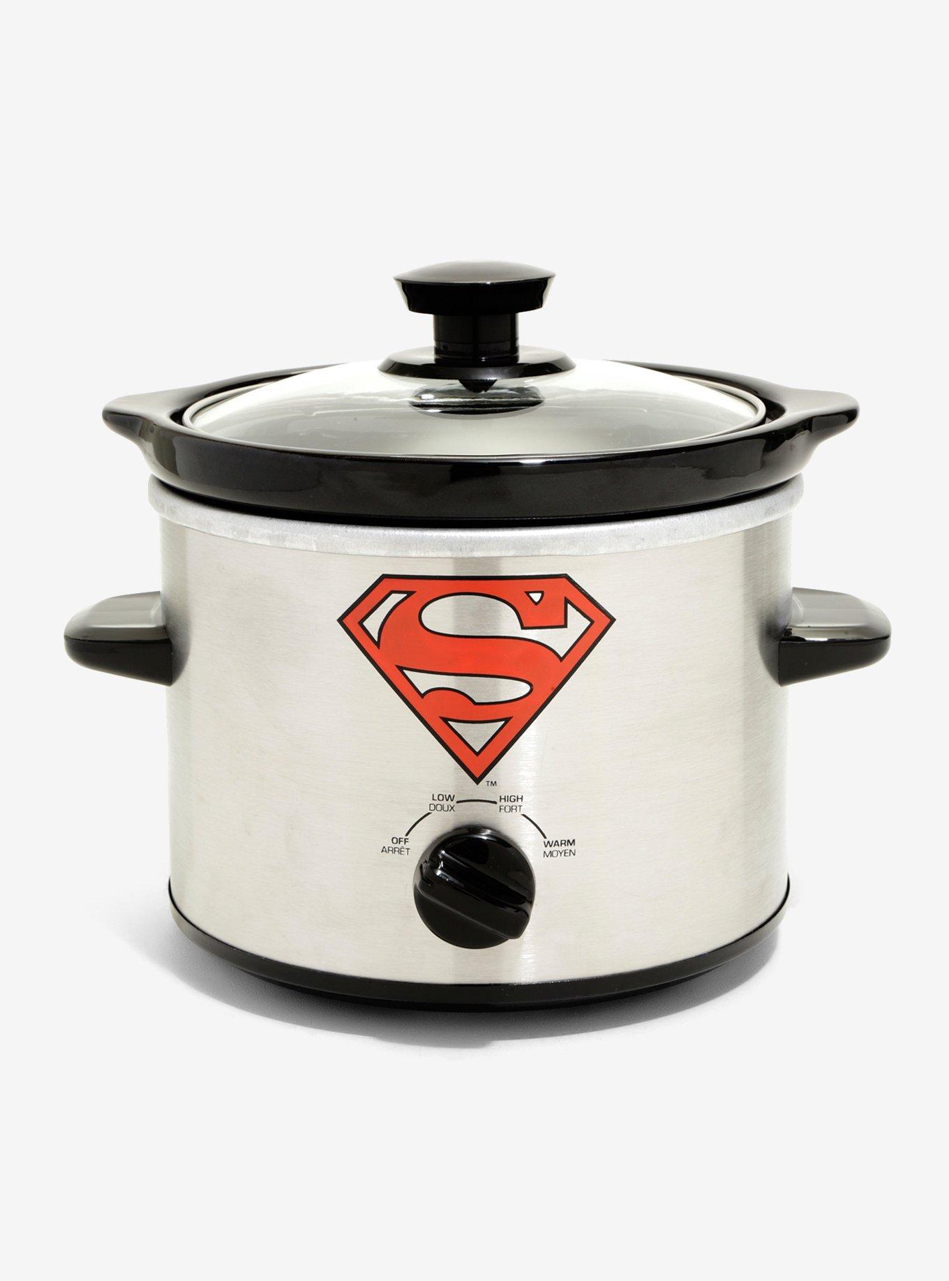 DC Comics Superman 2 Quart Slow Cooker | BoxLunch