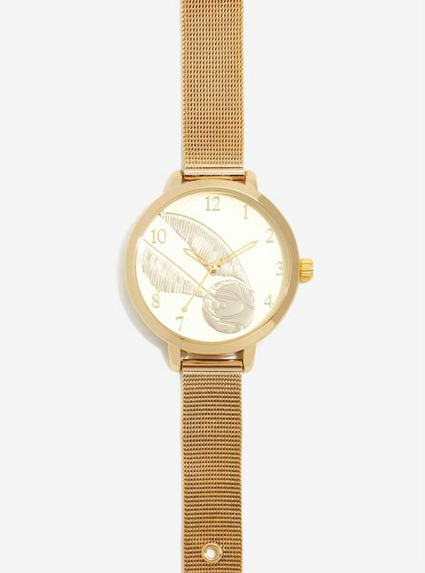 Harry Potter Golden Snitch Mesh Watch - BoxLunch Exclusive | BoxLunch