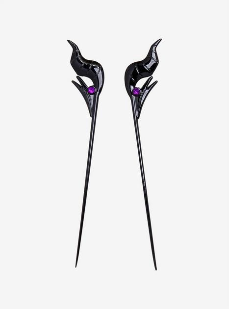 Loungefly Disney Villains Maleficent Hair Sticks | Hot Topic