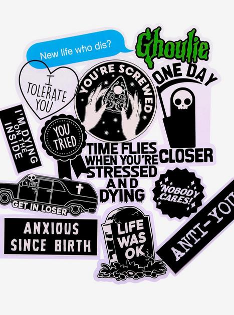 Dark Humor Gadget Decals | Hot Topic