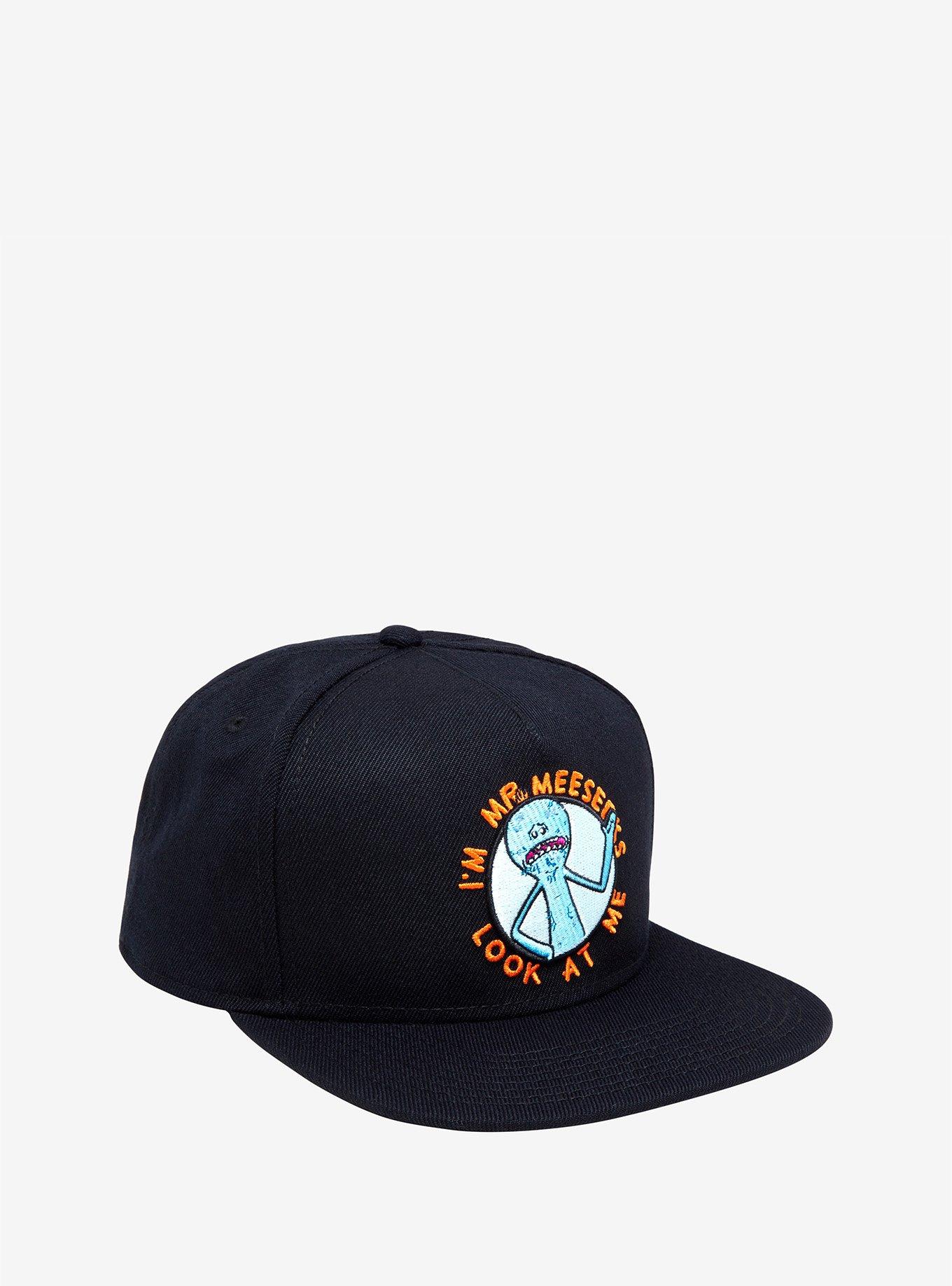 Rick And Morty Mr. Meeseeks Black Snapback Hat | Hot Topic