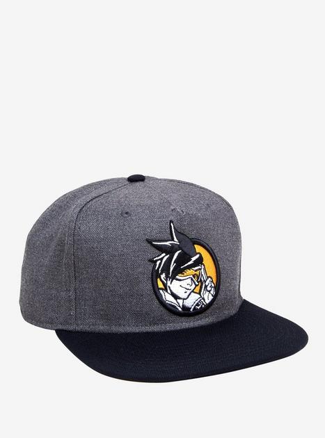Overwatch Tracer Snapback Hat | Hot Topic
