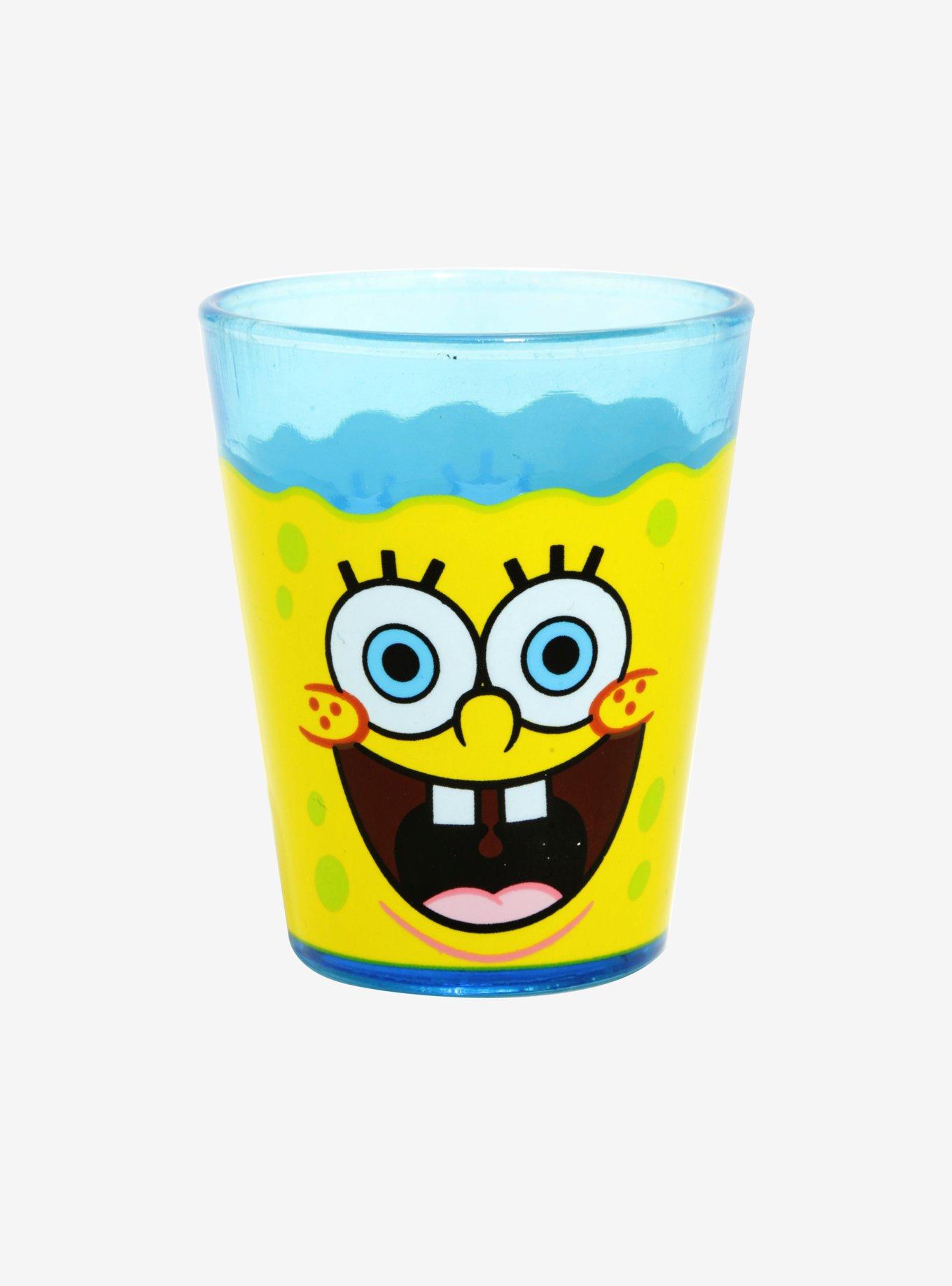 SpongeBob Squarepants Blue Mini Glass | Hot Topic