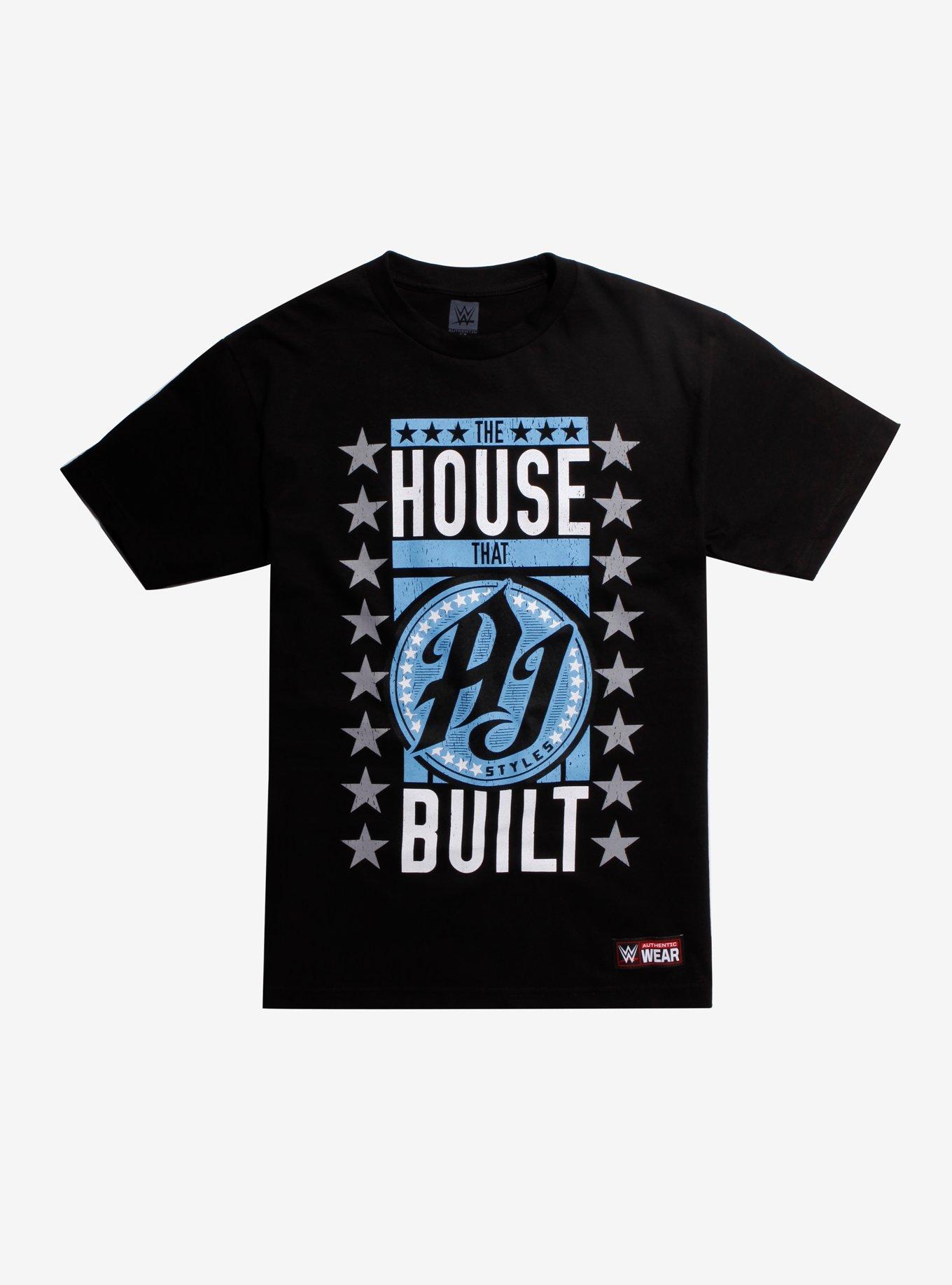 WWE AJ Styles House Built T-Shirt Hot Topic Exclusive | Hot Topic