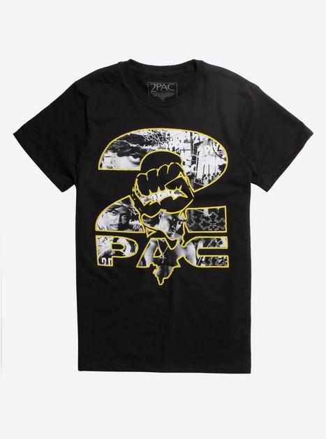Tupac Fist Photo Logo T-Shirt | Hot Topic