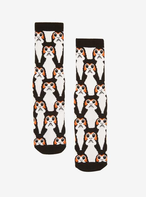Star Wars: The Last Jedi Army Of Porg Crew Socks | Hot Topic