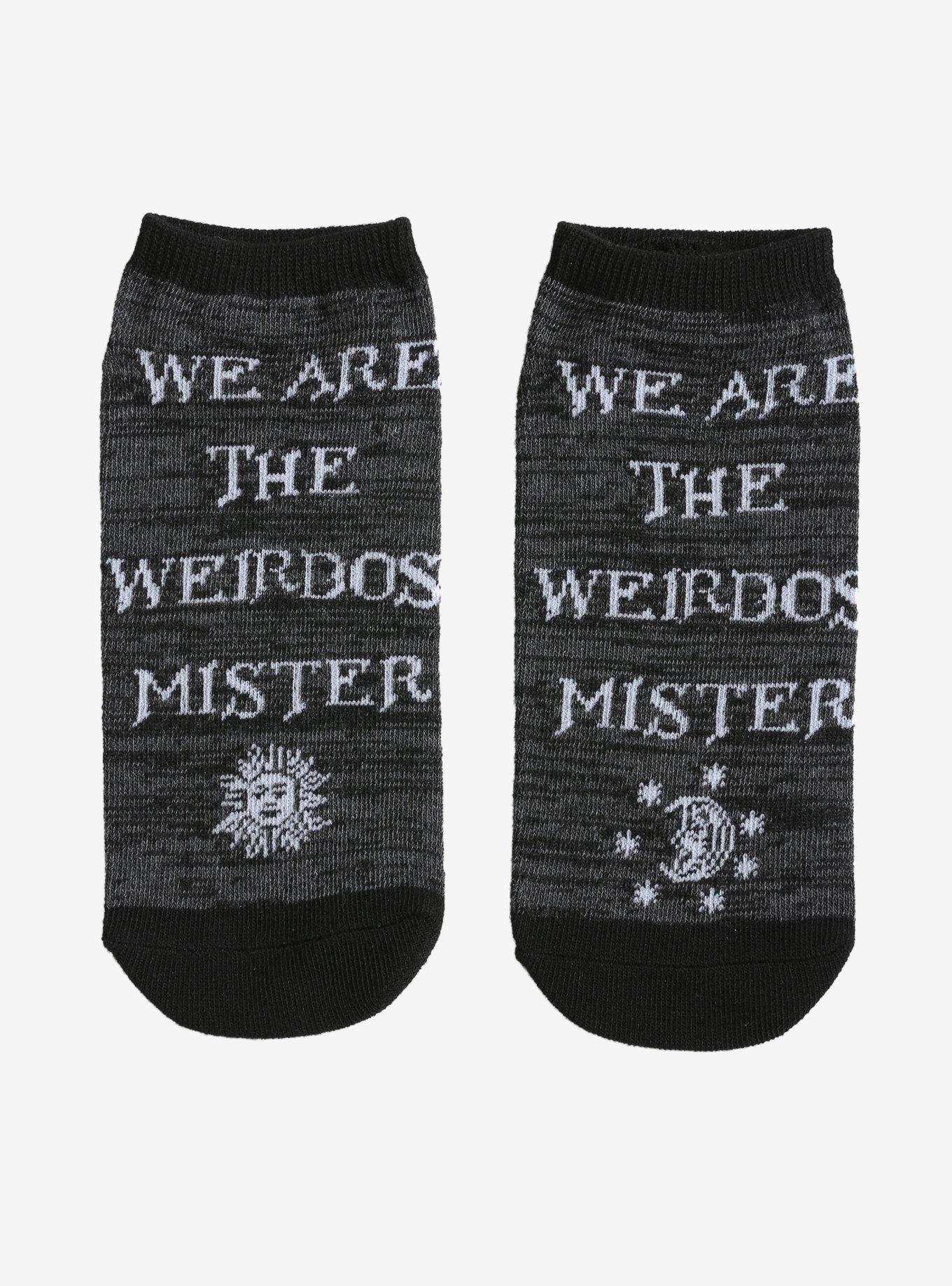 The Craft We Are The Weirdos Mister No-Show Socks | Hot Topic