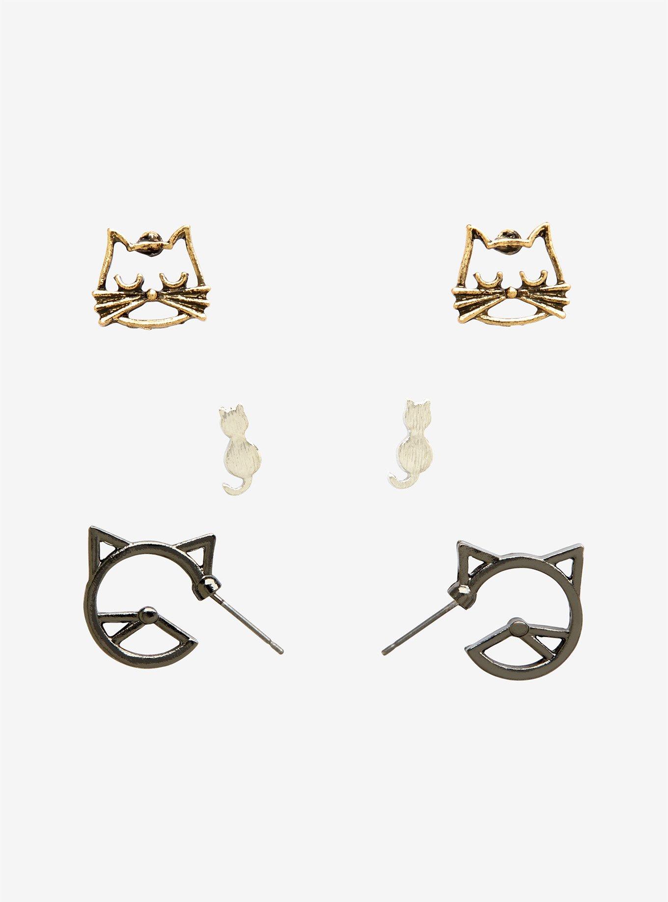 Cat Earring Set | Hot Topic