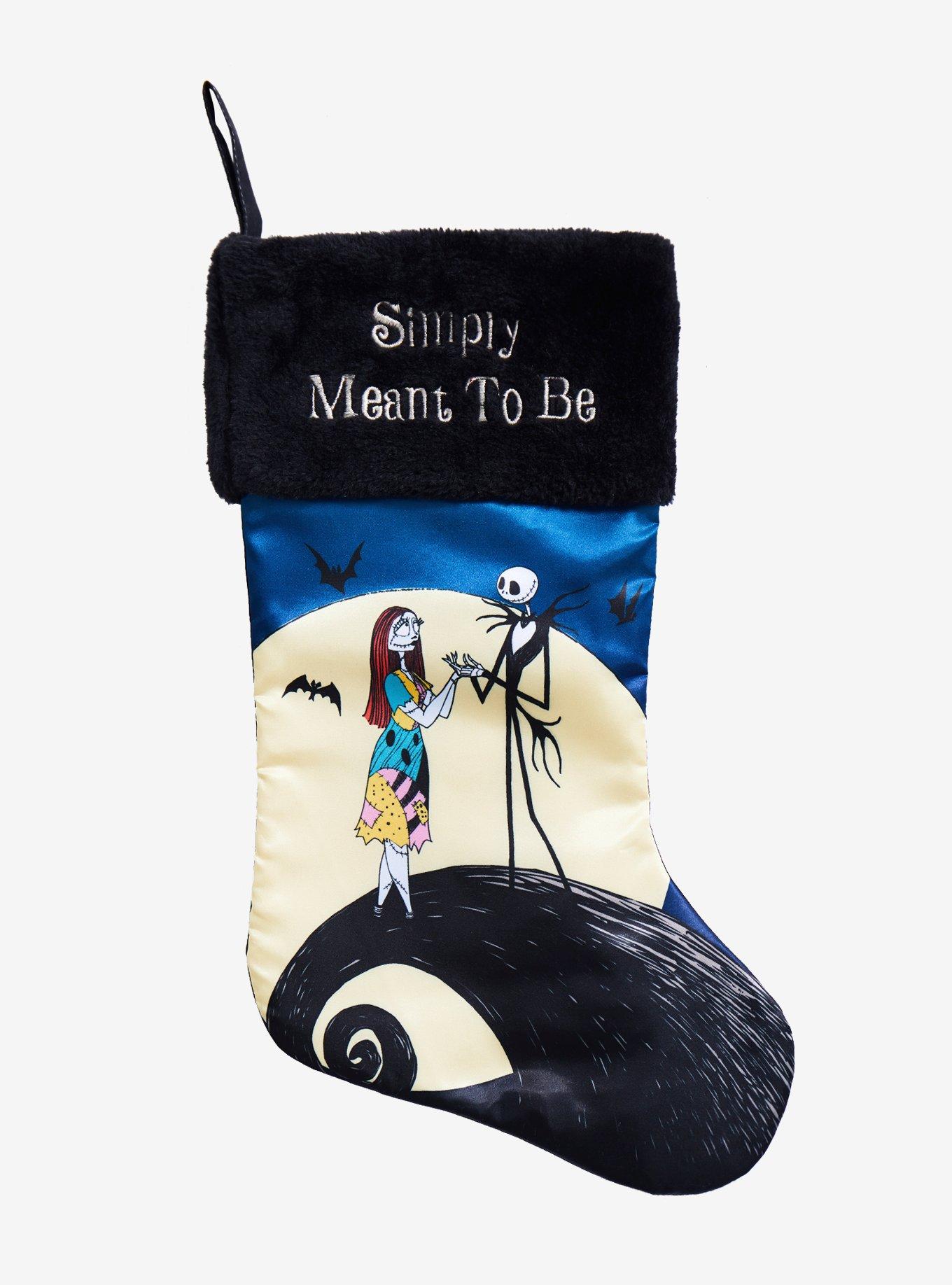 The Nightmare Before Christmas Jack & Sally Stocking | Hot Topic