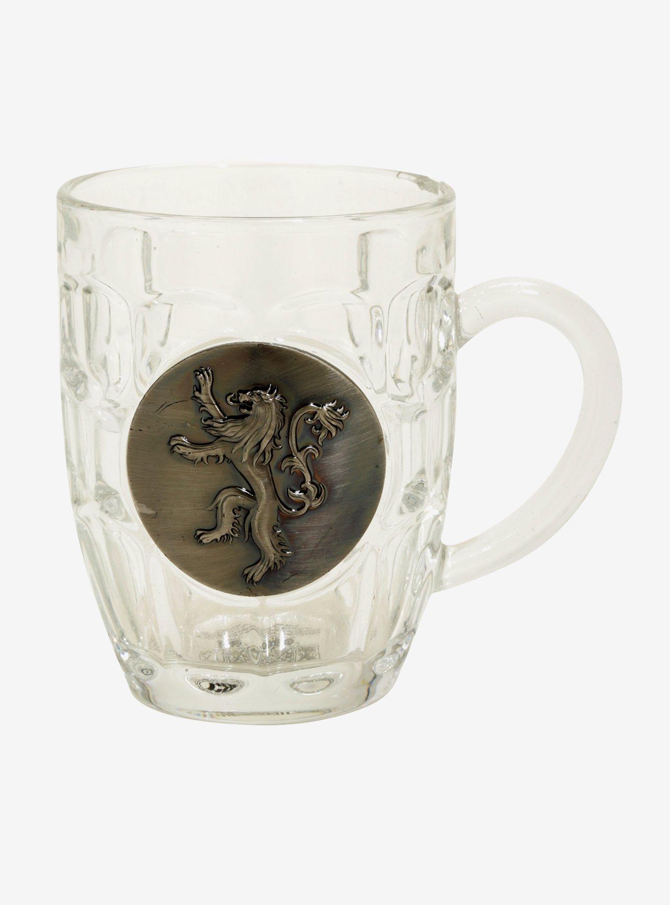 Game Of Thrones House Lannister Crystal Stein Mug | BoxLunch