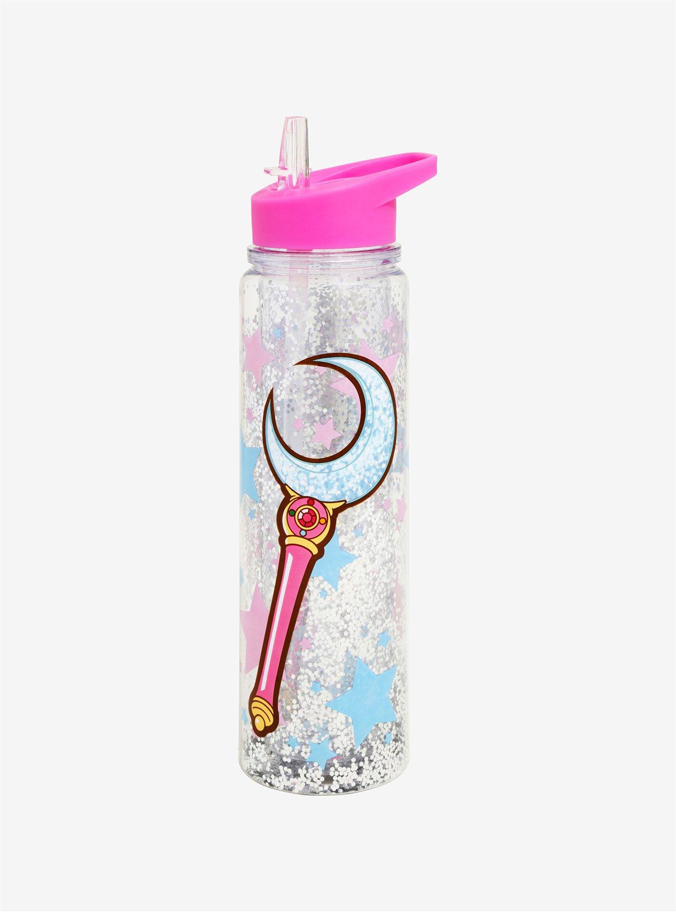 Sailor Moon Glitter Water Bottle | BoxLunch