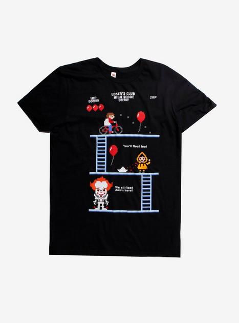 IT 8-Bit Game T-Shirt Hot Topic Exclusive | Hot Topic